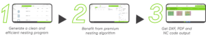 Nesting software features - Nest & Cut
