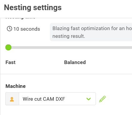 Wire cutting in Nest&Cut - Nest & Cut